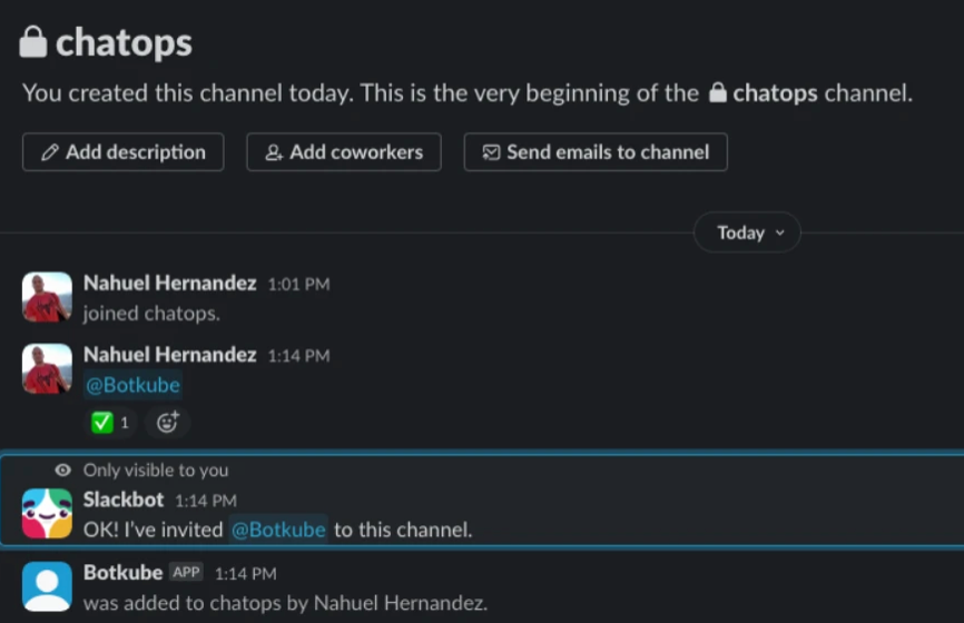 Effortless EKS Monitoring with ChatOps using Botkube - Nahuel Hernandez